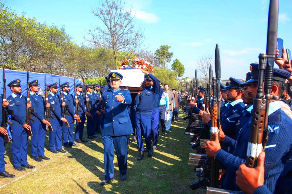 Former Air Chief Marshal Hakimullah Khan Durrani Laid To Rest In His Hometown Sheikh Kali ...