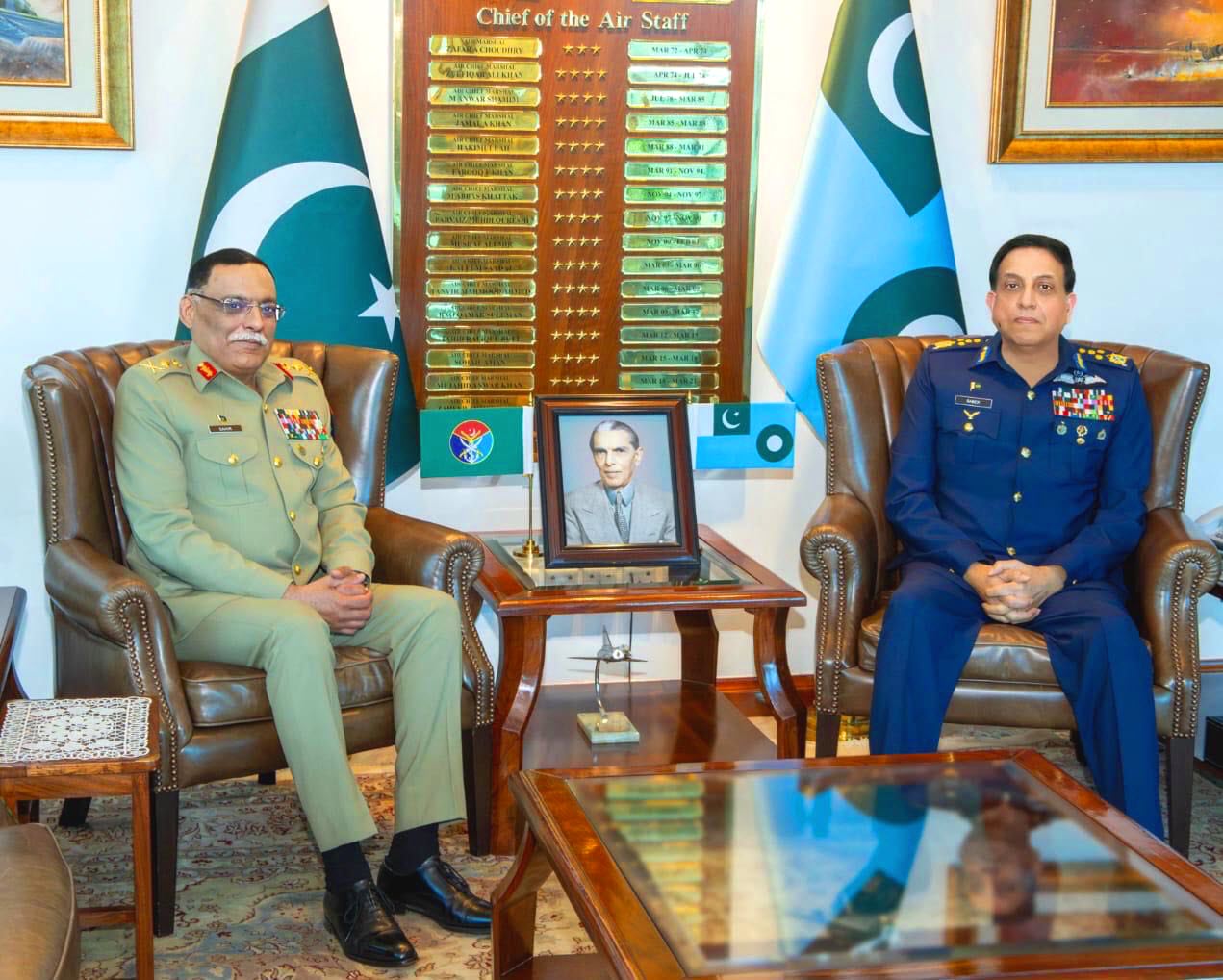 CHAIRMAN JOINT CHIEFS OF STAFF COMMITTEE (CJCSC) General Sahir Shamshad ...